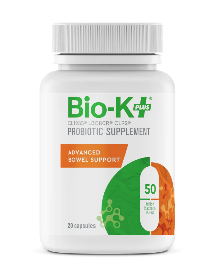 Bio-K Plus Advanced Bowel Support 20 Capsules | Fitaminat | UAE