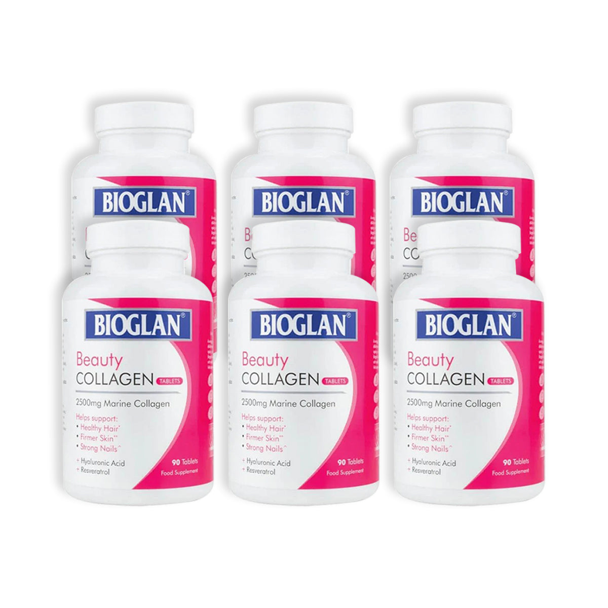 Bioglan Collagen Tablets - Beauty Boost for Radiant Skin, Hair & Nails