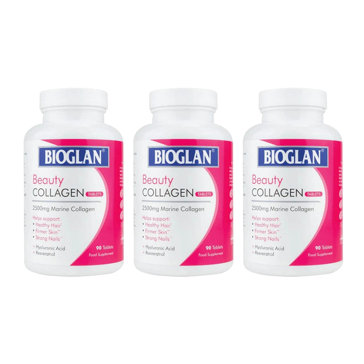 Bioglan Collagen Tablets - Beauty Boost for Radiant Skin, Hair & Nails