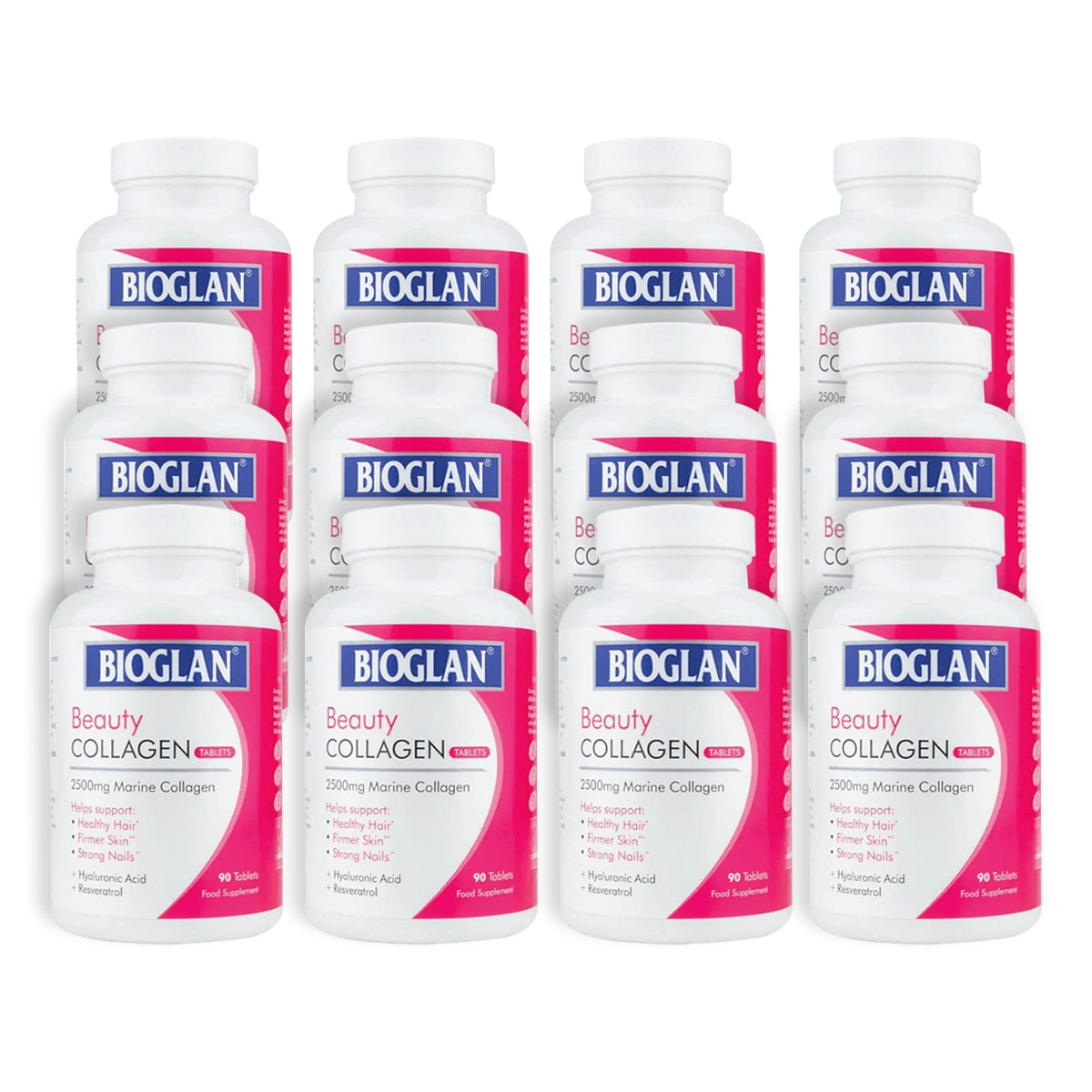 Bioglan Collagen Tablets - Beauty Boost for Radiant Skin, Hair & Nails