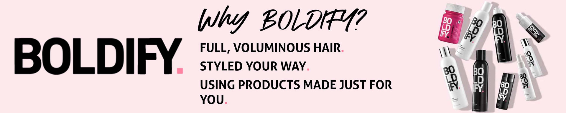 Buy Boldify Hair Thickening Shampoo and Hair Fibers Online