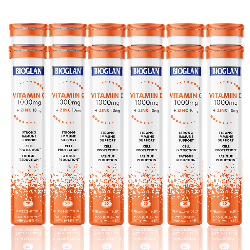 Buy Bioglan Vitamin C+ Zinc Effervescent Tablets Online | Fitaminat